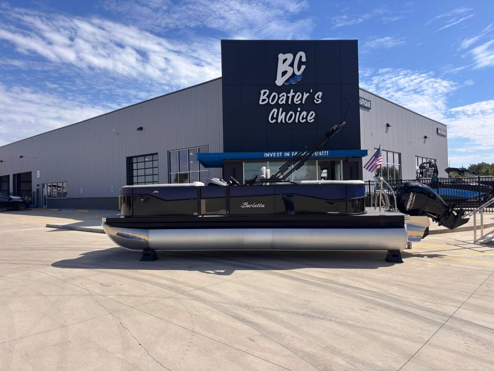 New 2026 Barletta Aria 22 QC TT For Sale in Brooklyn, MI | Boater's Choice